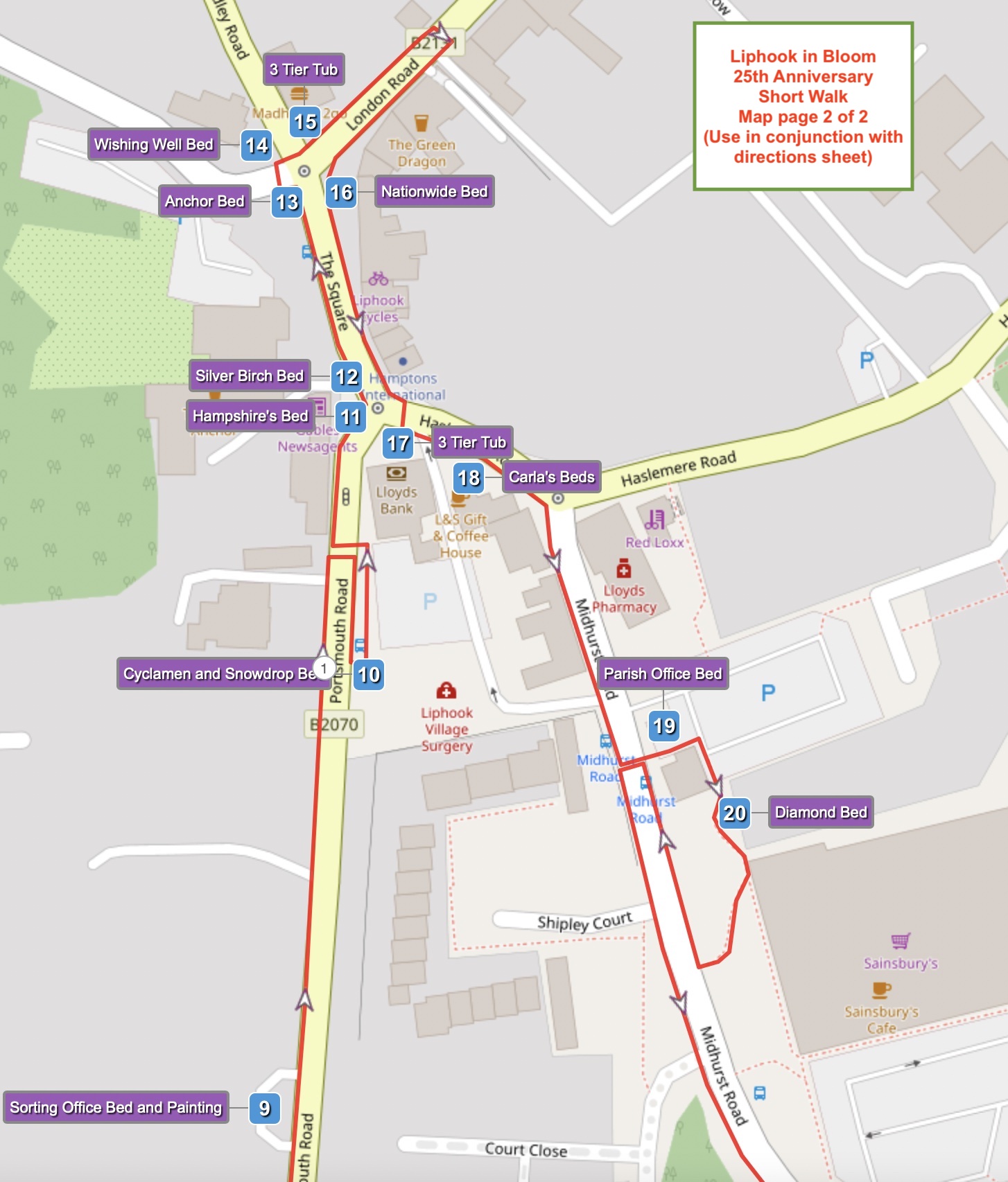 Short Walk – Liphook in Bloom